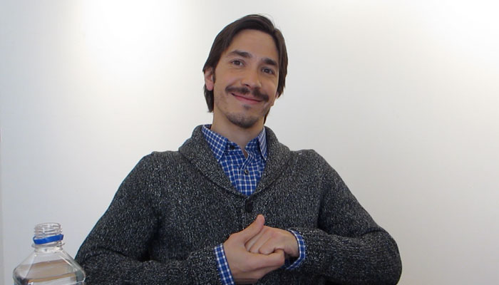 Justin Long Gives a Surprisingly Candid Interview to Dorri Olds